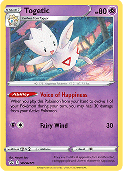 Togetic | Sword & Shield Promo | TCG Card Database | Pokemon.com