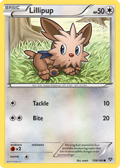 Lillipup | XY | TCG Card Database | Pokemon.com