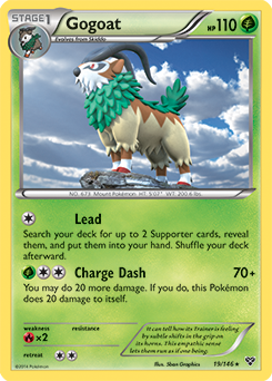 Gogoat | XY | TCG Card Database | Pokemon.com