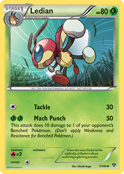 Ledian | XY | TCG Card Database | Pokemon.com