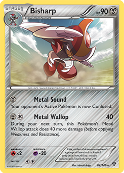 Bisharp | XY | TCG Card Database | Pokemon.com