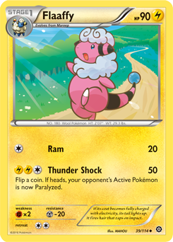 Flaaffy | XY—Steam Siege | TCG Card Database | Pokemon.com