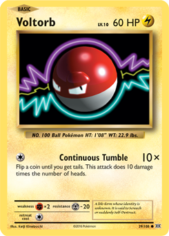 Voltorb | XY—Evolutions | TCG Card Database | Pokemon.com