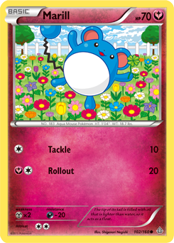 Marill | XY—Primal Clash | TCG Card Database | Pokemon.com