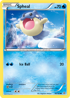 Spheal | XY—Primal Clash | TCG Card Database | Pokemon.com