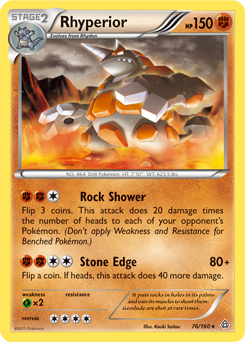 Rhyperior | XY—Primal Clash | TCG Card Database | Pokemon.com