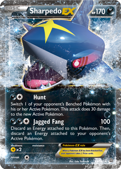 Sharpedo-EX | XY—Primal Clash | TCG Card Database | Pokemon.com