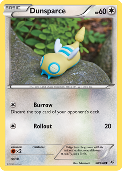 Dunsparce | XY—Roaring Skies | TCG Card Database | Pokemon.com