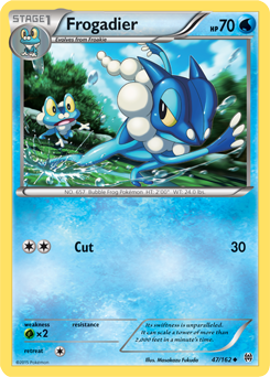 Frogadier | XY–BREAKthrough | TCG Card Database | Pokemon.com