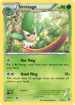 Simisage | XY–BREAKthrough | TCG Card Database | Pokemon.com