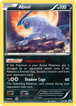 Absol | XY—Promo | TCG Card Database | Pokemon.com