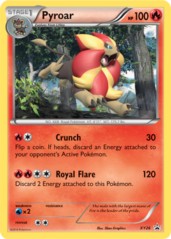 Pyroar | XY—Promo | TCG Card Database | Pokemon.com