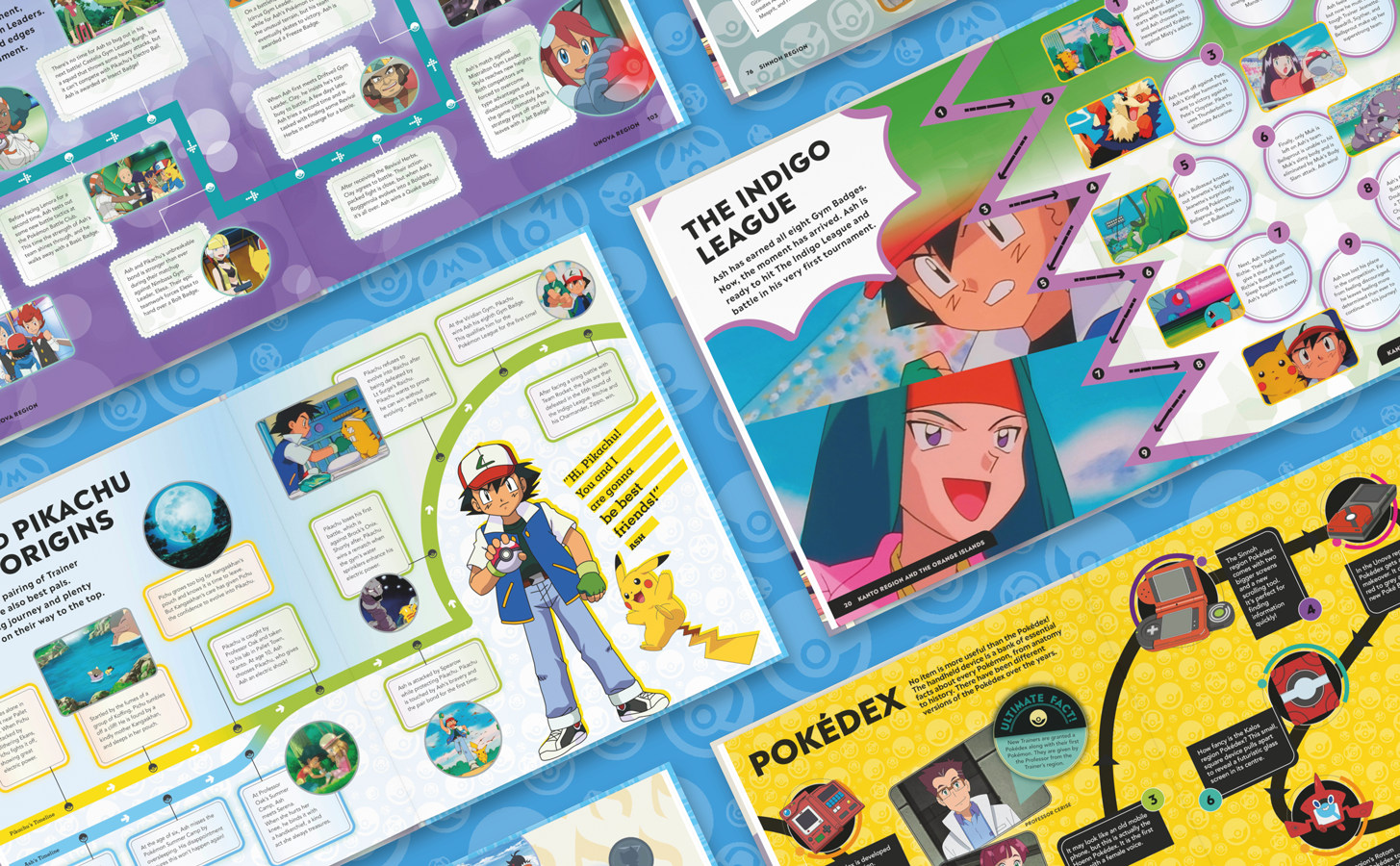 Revisit Ash’s Pokémon the Series Journey with the Pokémon Timelines ...