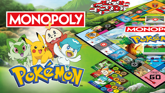 Catch Wild Pokémon in the Monopoly: Pokémon Edition Board Game ...
