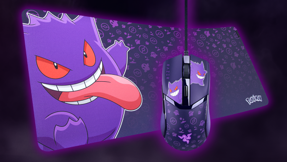 Razer and Pokémon Get Ghostly with a Gengar-Themed Mouse and Mouse Mat ...