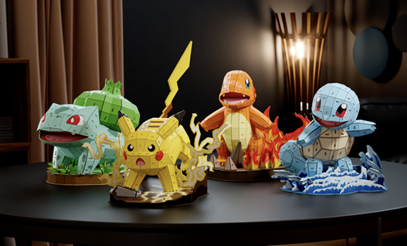 Build a Pokémon with Spin Master’s 4D Build Model Kits | Pokemon.com