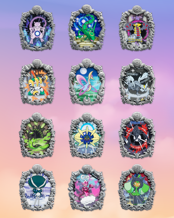 Go Legendary with Pokémon Center’s 2026 Monthly Pins | Pokemon.com