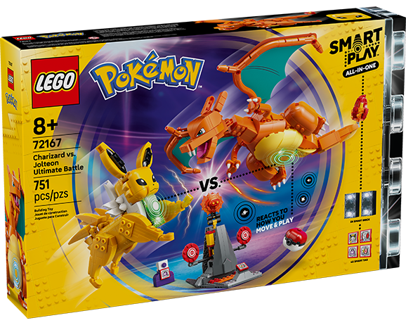 Gib jetzt eine Vorbestellung für die neuen LEGO Pokémon SMART Play-Sets ...