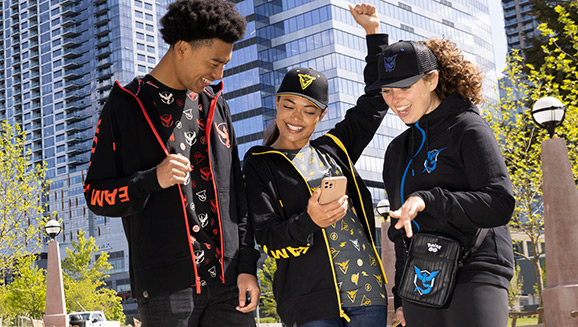 Get Pokémon GO Team Shirts, Hats, Hoodies, and Bags at the Pokémon ...