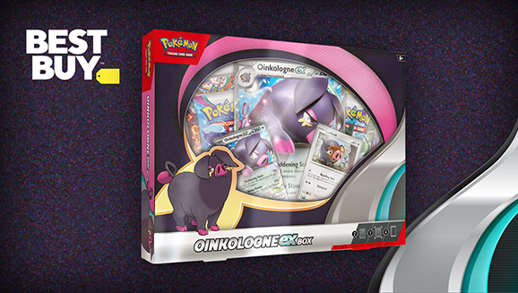 Preorder the Pokémon TCG: Oinkologne ex Box Only at Best Buy | Pokemon.com