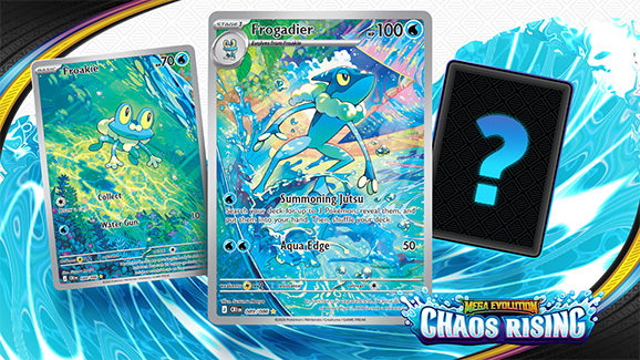 Hop This Way Toward a Full-Art Frogadier in Pokémon TCG: Mega Evolution ...