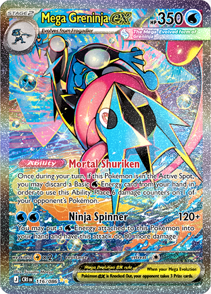 See the Full Glory of Froakie, Frogadier, and Mega Greninja ex ...