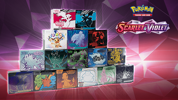 Enter to Win Pokémon TCG: Scarlet & Violet Series Elite Trainer Boxes ...