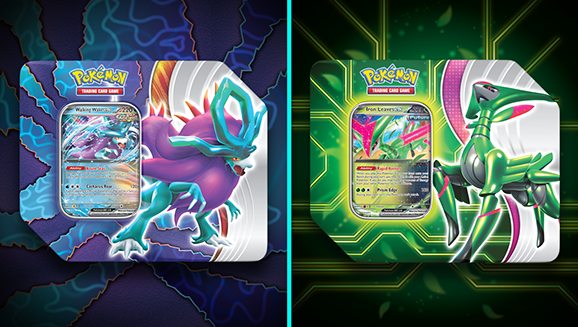 Pokémon TCG: Paradox Clash Tin | Pokemon.com