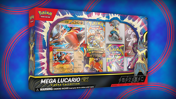 Pokémon TCG: Mega Lucario ex Figure Collection | Pokemon.com