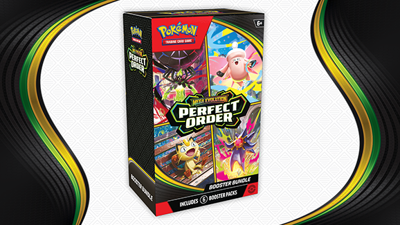 Pokémon TCG: Mega Evolution—Perfect Order Booster Bundle | Pokemon.com