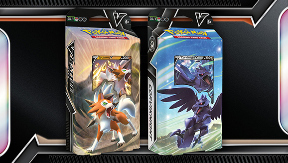 Pokémon TCG: Lycanroc V Battle Deck / Pokémon TCG: Corviknight V Battle Deck | Pokemon.com