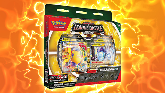 Pokémon TCG: Miraidon ex League Battle Deck | Pokemon.com