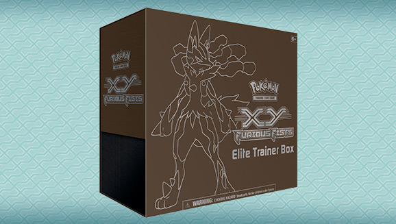 Pokémon TCG: XY—Furious Fists Elite Trainer Box | Pokemon.com