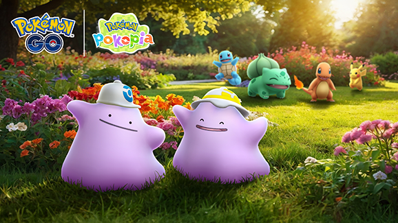 Tip Your Hat to Ditto in the Pokémon GO Pokémon Pokopia Celebration ...