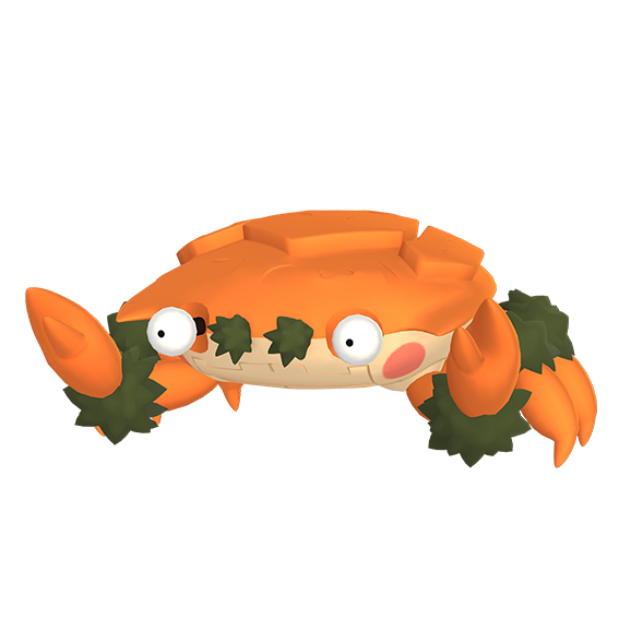 Klawf se agarra al evento Pinzas perfectas de Pokémon GO | Pokemon.com