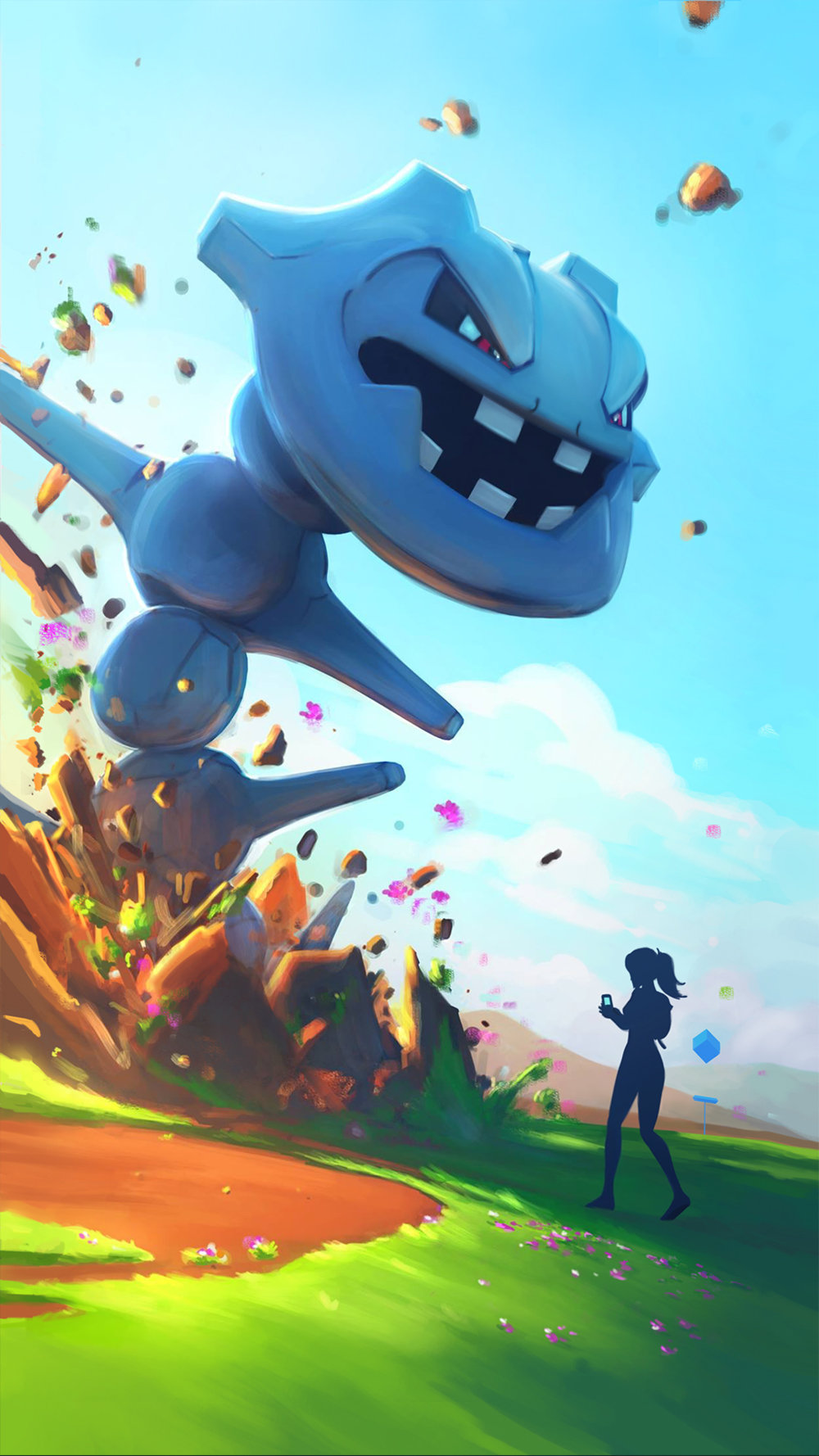 Interviews with the Artists of Pokémon GO Startup Screens | Pokemon.com