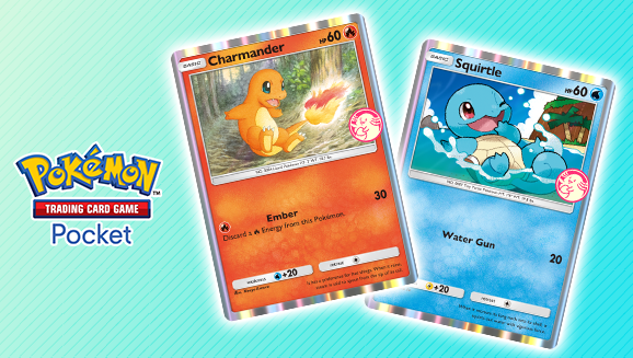 Charmander and Squirtle Star in This Pokémon TCG Pocket Wonder Pick ...