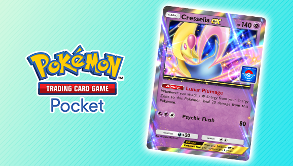 Pokémon Trading Card Game Pocket Cresselia Drop Event | Pokemon.com