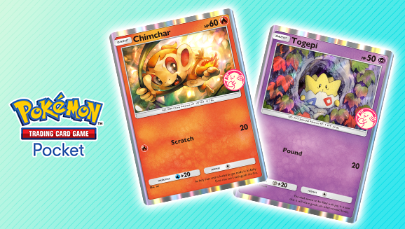 Chimchar and Togepi Star in this Pokémon TCG Pocket Wonder Pick Event ...