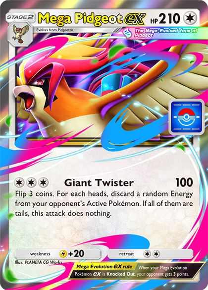 Pokémon Trading Card Game Pocket Mega Pidgeot ex Drop Event | Pokemon.com