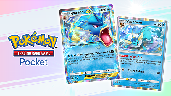 Pokémon TCG Pocket Strategy: Gyarados ex and Vaporeon Partner Up ...