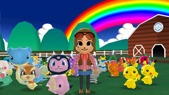 The ranch looks like it's a pretty popular place!