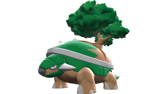 Go green with the mighty Torterra!