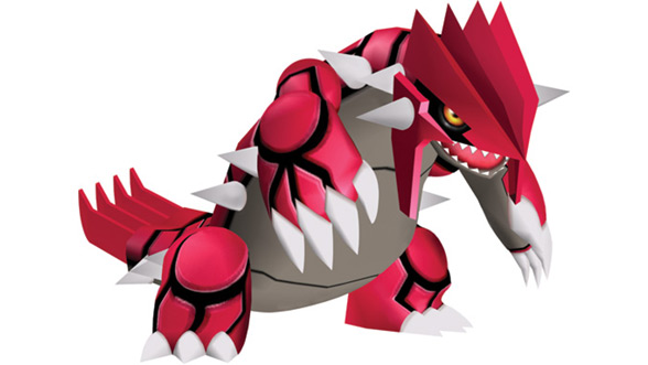 You won't miss Groudon when it steps into the Colosseum!