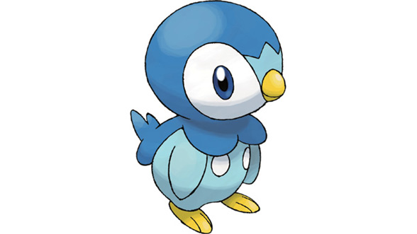 The Water-type Piplup is too cute for words!
