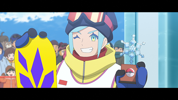 Ice Battle! Cold-Eyed Grusha | Pokemon.com