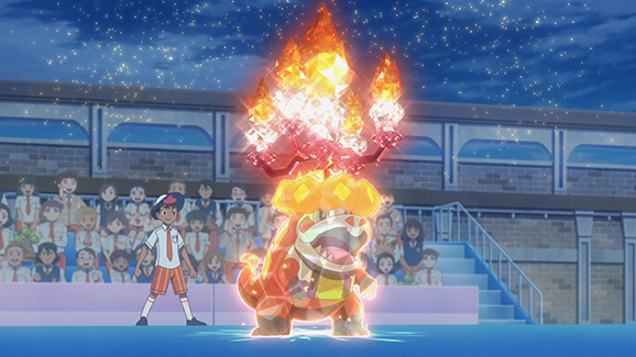 Shine On, Terastallization! Liko vs. Roy! | Pokemon.com